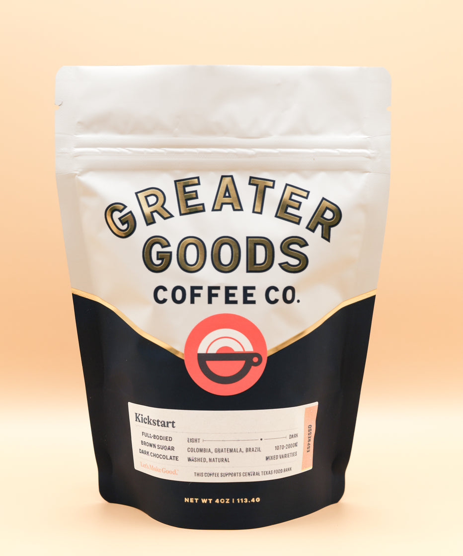 Kickstart Espresso Blend | Specialty Coffee – Greater Goods Roasting