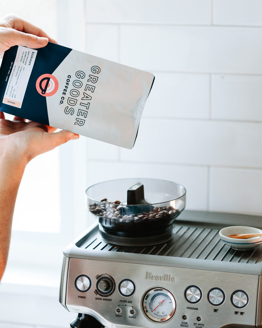 Kickstart Espresso Blend | Specialty Coffee – Greater Goods Roasting